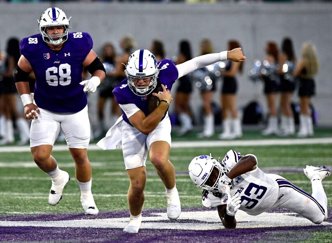 Stone Earle travels long road back to Abilene Christian QB | Fort Worth ...