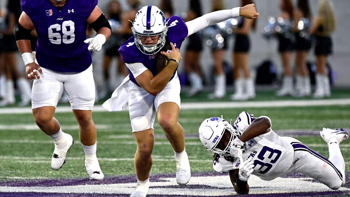 Stone Earle travels long road back to Abilene Christian QB | Fort Worth ...