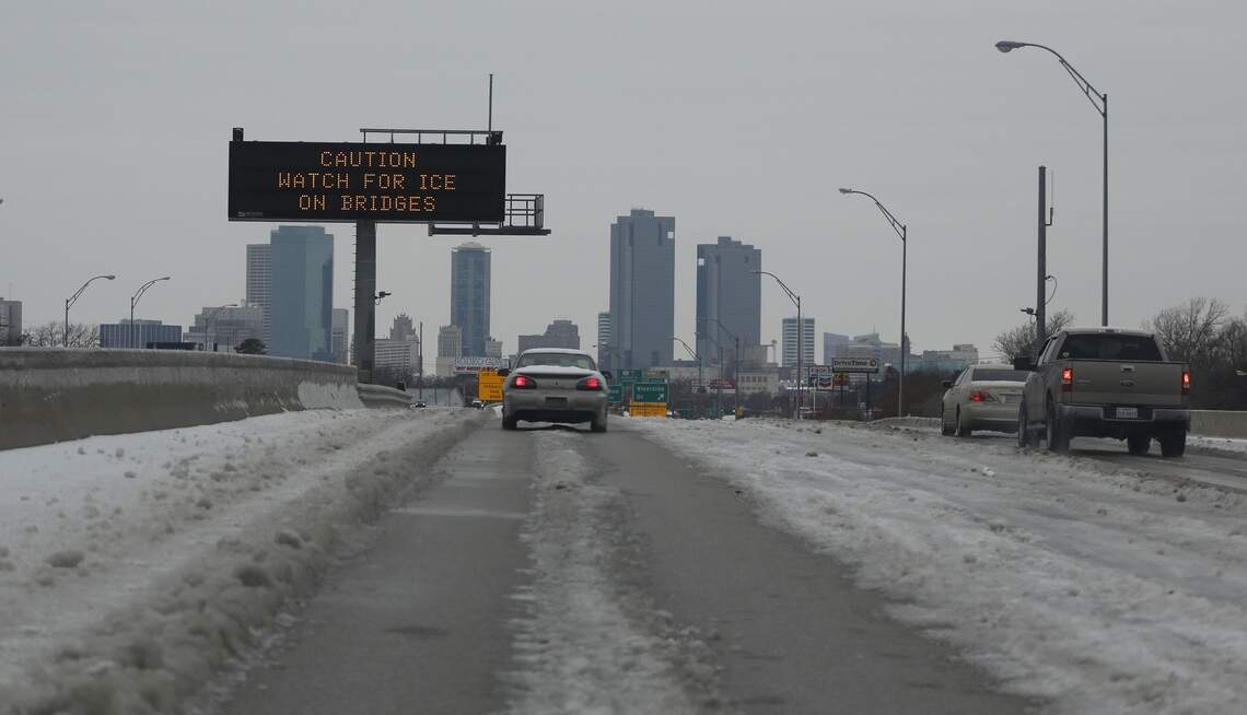 PHOTOS: Fort Worth’s 2013 “cobblestone ice” storm set records | Fort ...