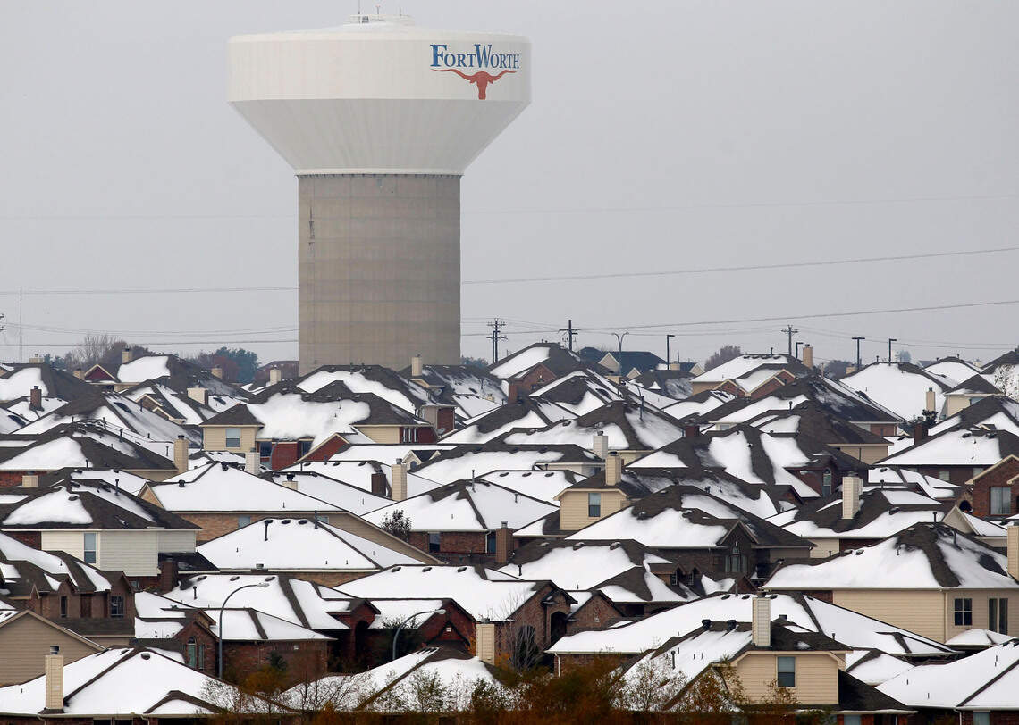 PHOTOS: Cobblestone ice in 2013 North Texas ice storm | Fort Worth Star ...