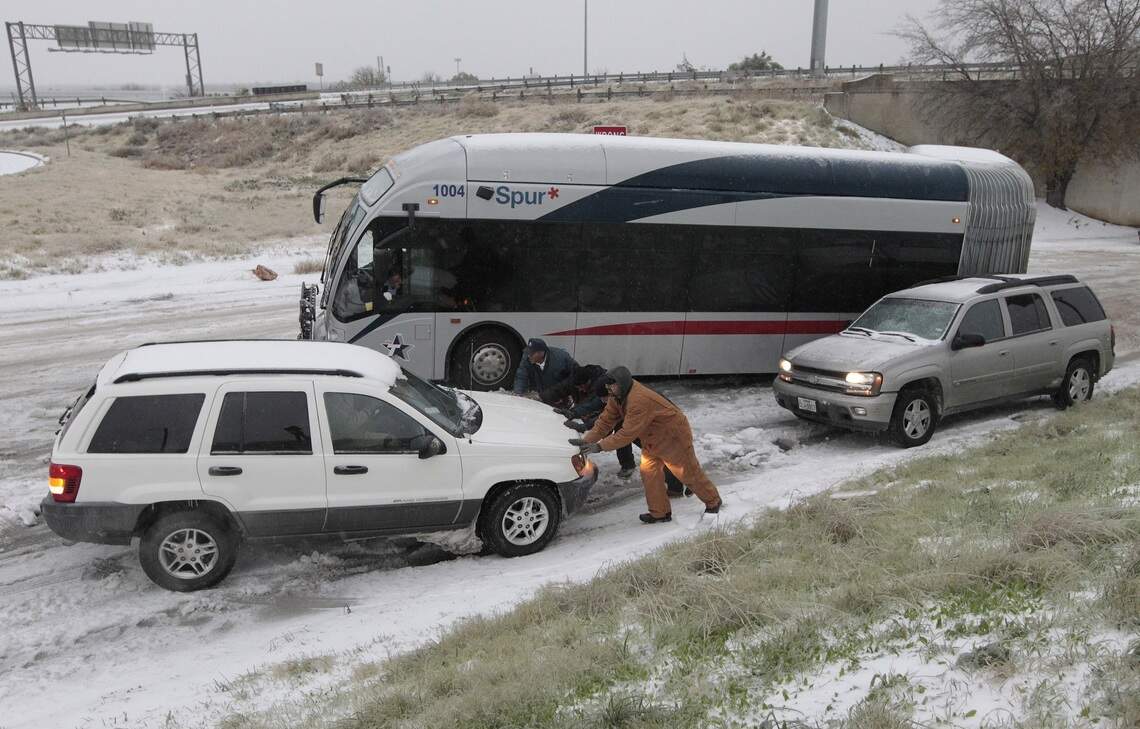 PHOTOS: Fort Worth’s 2013 “cobblestone ice” storm set records | Fort ...