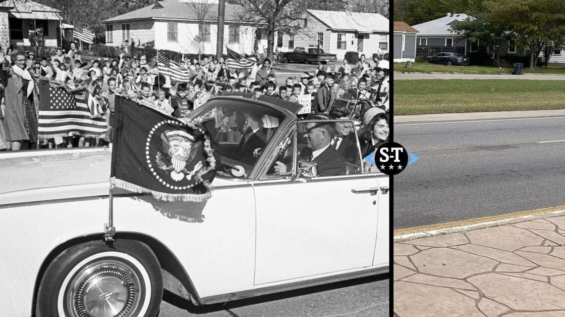 Then vs now JFK photos in Fort Worth on day of assassination | Tacoma ...