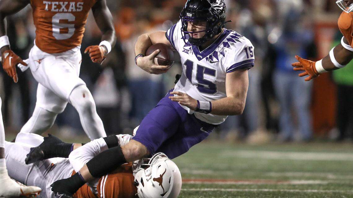 How the unbeaten TCU Horned Frogs beat Texas Longhorns 17-10 | Fort ...
