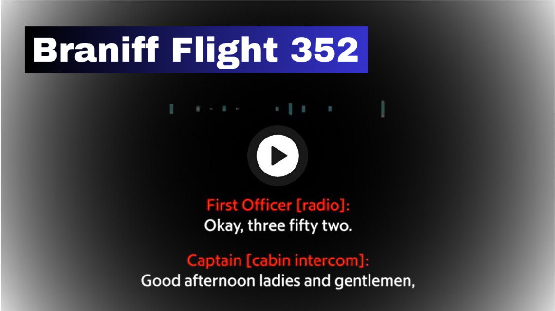 AUDIO: Braniff Flight 352 cockpit recording in 1968 TX crash | Fort ...