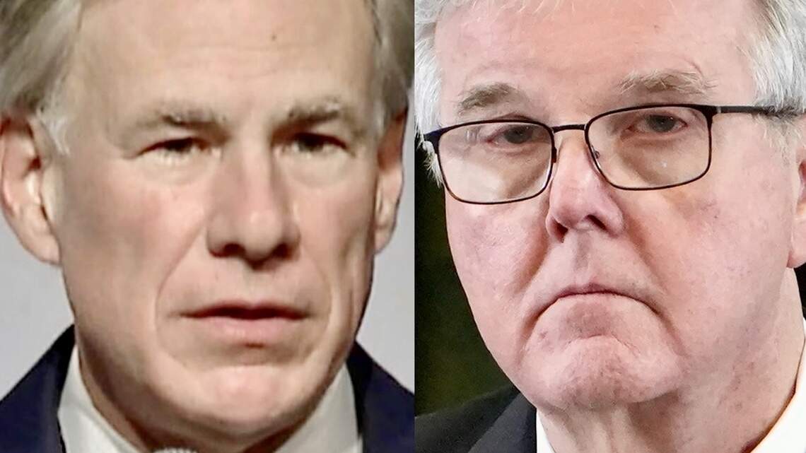 Dan Patrick tweets, Greg Abbott vetoes in Texas tax clash | Fort Worth ...