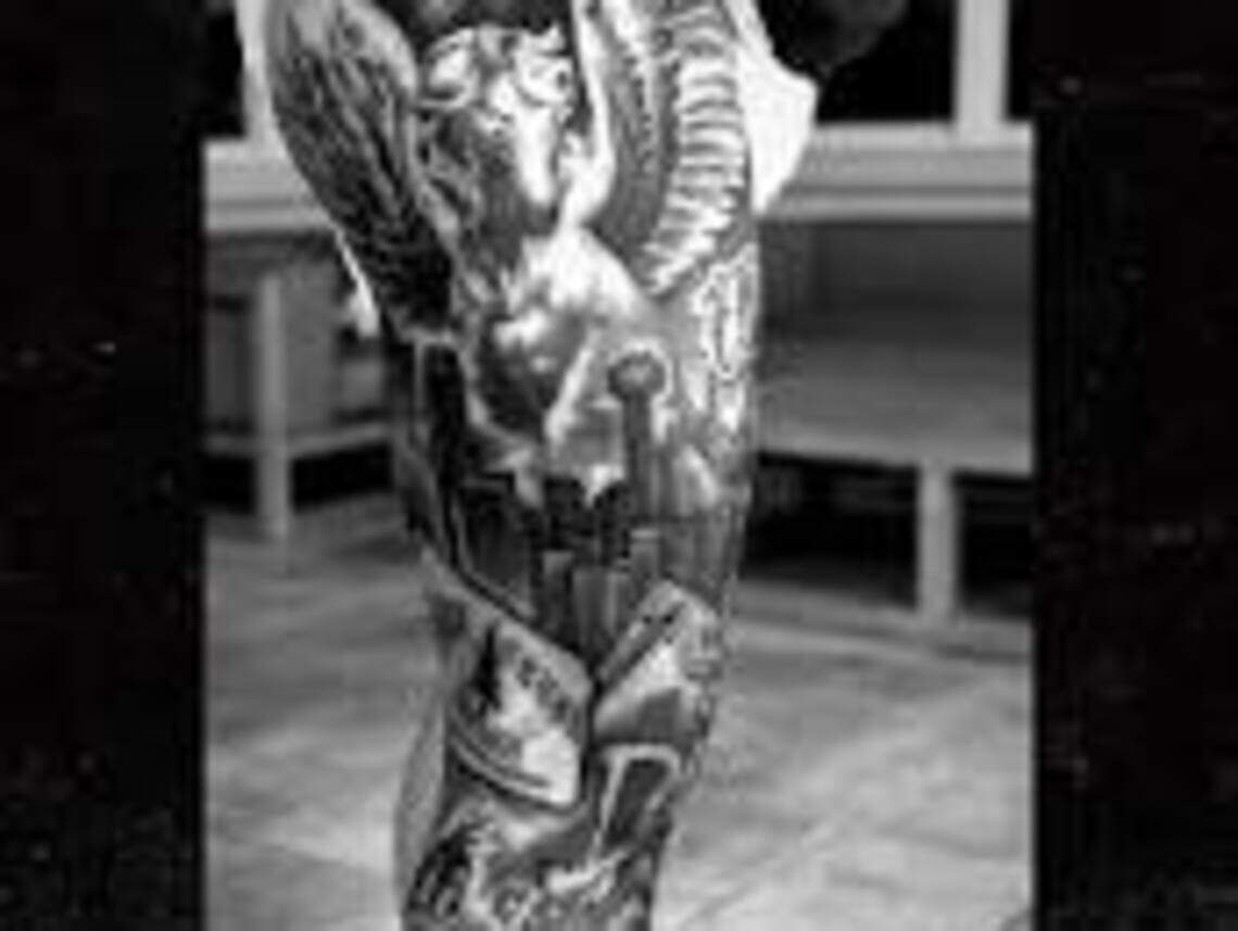 Dak leg tattoo - Bronctattooaus.com