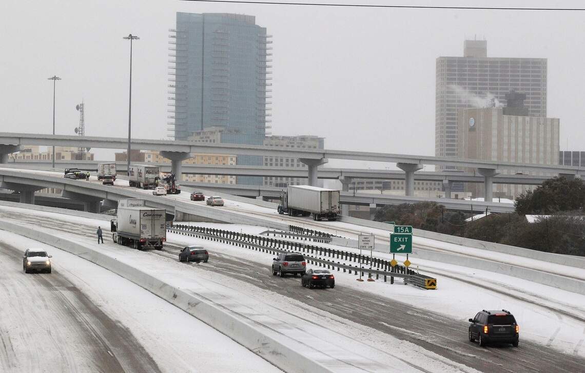 PHOTOS: Fort Worth’s 2013 “cobblestone ice” storm set records | Fort ...