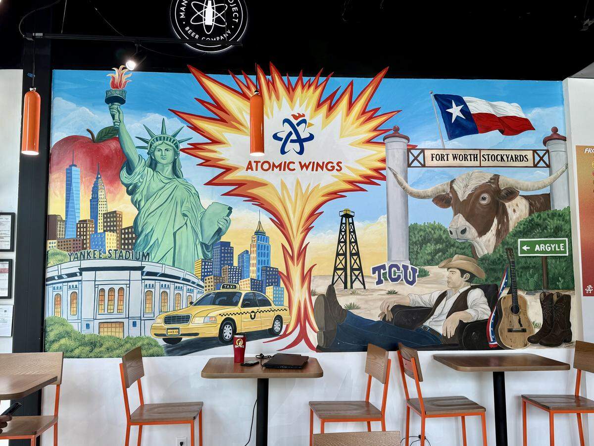 Atomic Wings returns to Fort Worth with giant chicken | Fort Worth Star ...