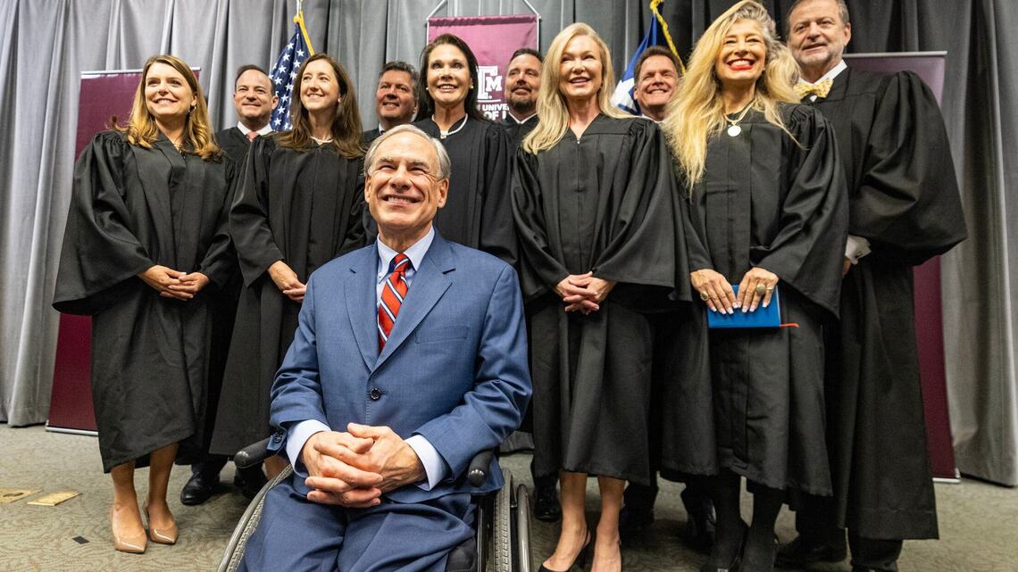 Abbott swears in judges for Texas Business Courts in Fort Worth | Fort ...