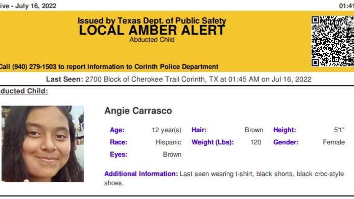 Missing Corinth, Texas, girl found safe in Carrollton | Fort Worth Star ...