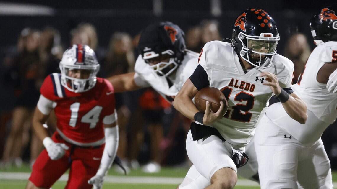 Aledo quarterback excels early en route to rout of Richland | Fort ...