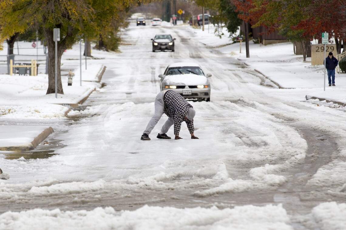 PHOTOS: Fort Worth’s 2013 “cobblestone ice” storm set records | Fort ...