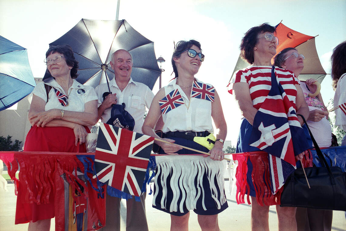 Photos of Queen Elizabeth’s visit to Dallas, Texas, in 1991 | Fort ...