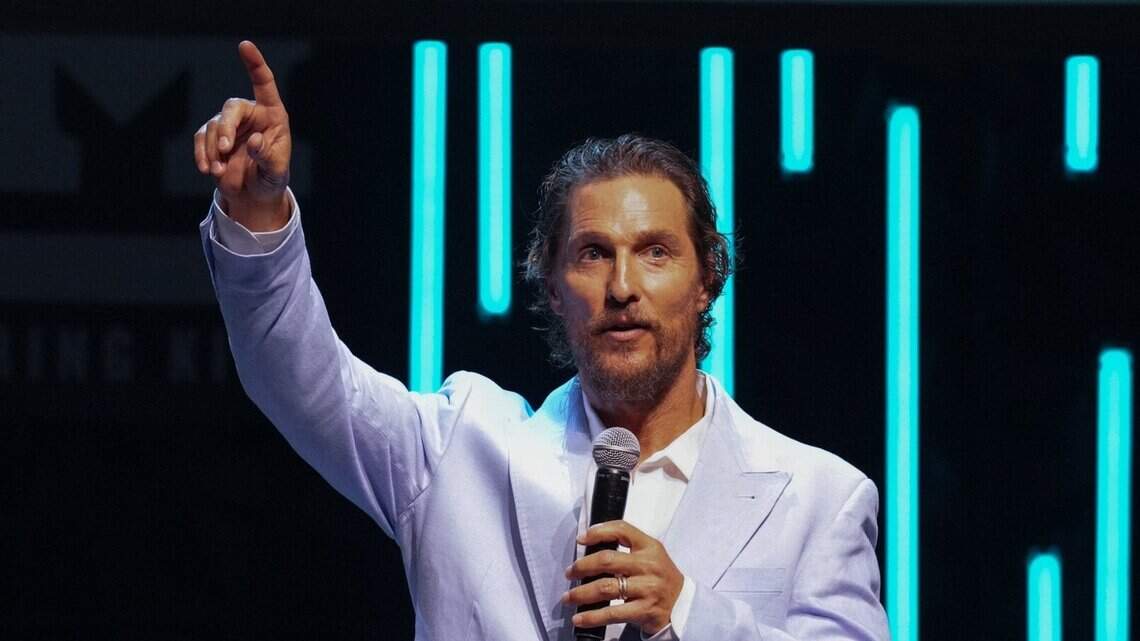 Grant Walther asks Matthew McConaughey to shave his head | Fort Worth ...