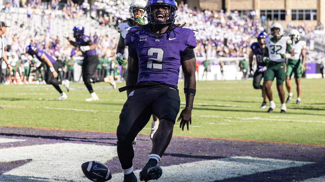 TCU football defeats rival Baylor in weather-delayed game | Fort Worth ...