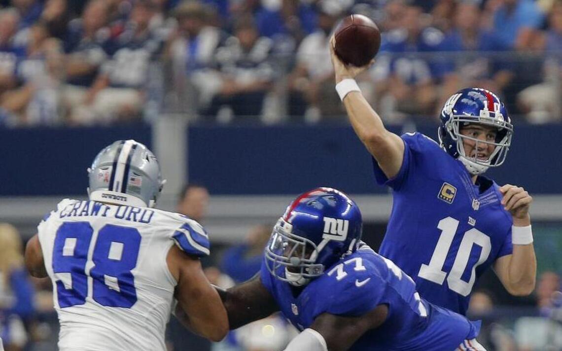 Dallas Cowboys fans brawl during season opener against New York Giants ...