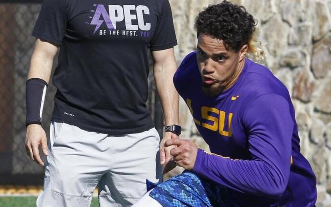 Hard work is way of life for NFL prospect Duke Riley of LSU | Fort ...